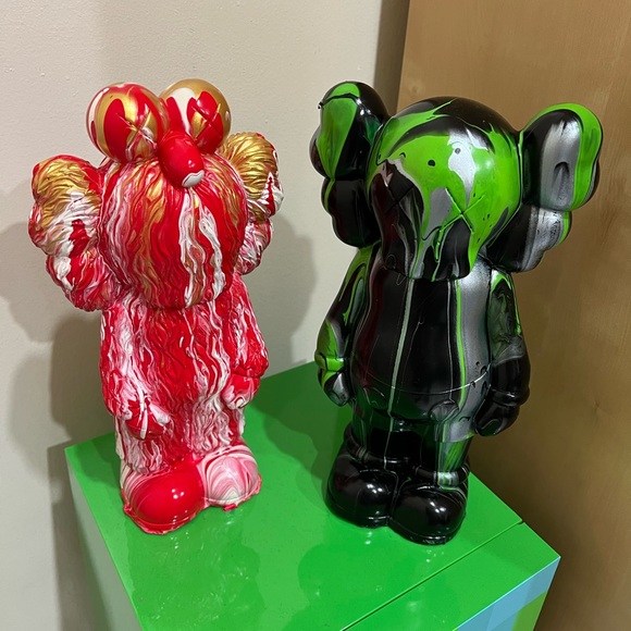 Accents | New 1 Kaws Figurines Set Money Bank | Poshmark